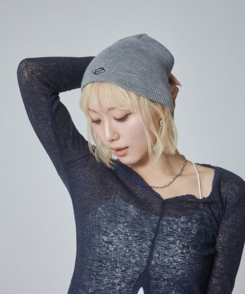 ワンポイントロゴビーニー | レディスファッション ENVYM（アンビー）公式通販サイト